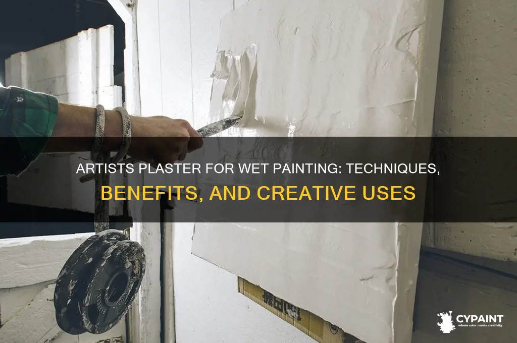 Artists Plaster For Wet Painting: Techniques, Benefits, And Creative ...