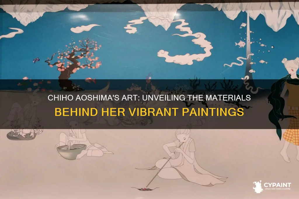 Chiho Aoshima's Art: Unveiling The Materials Behind Her Vibrant ...