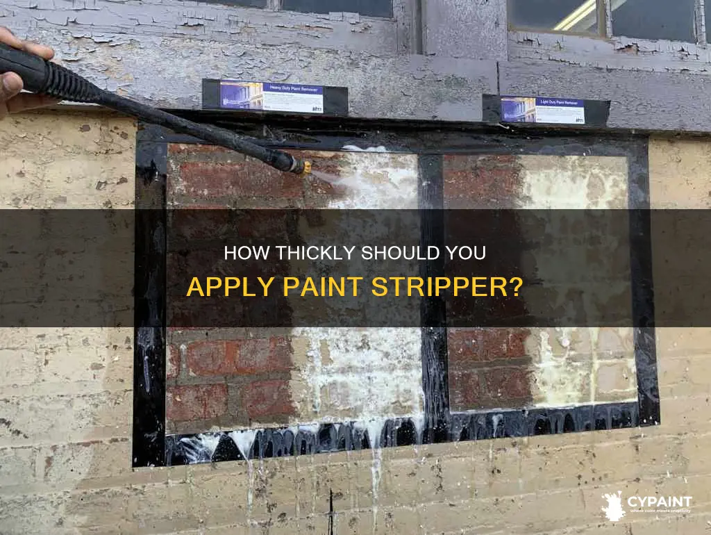 How Thickly Should You Apply Paint Stripper? | CyPaint
