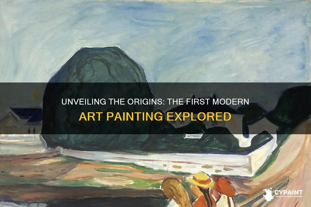 Unveiling The Origins: The First Modern Art Painting Explored | CyPaint