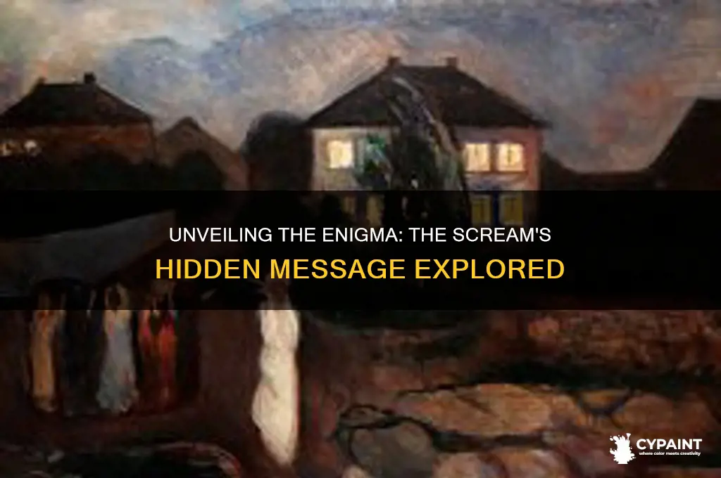 Unveiling The Enigma: The Scream's Hidden Message Explored | CyPaint