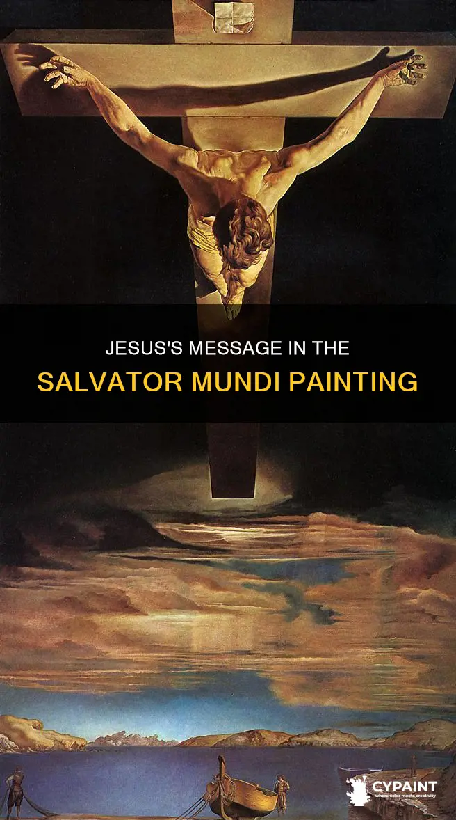 Jesus's Message In The Salvator Mundi Painting | CyPaint
