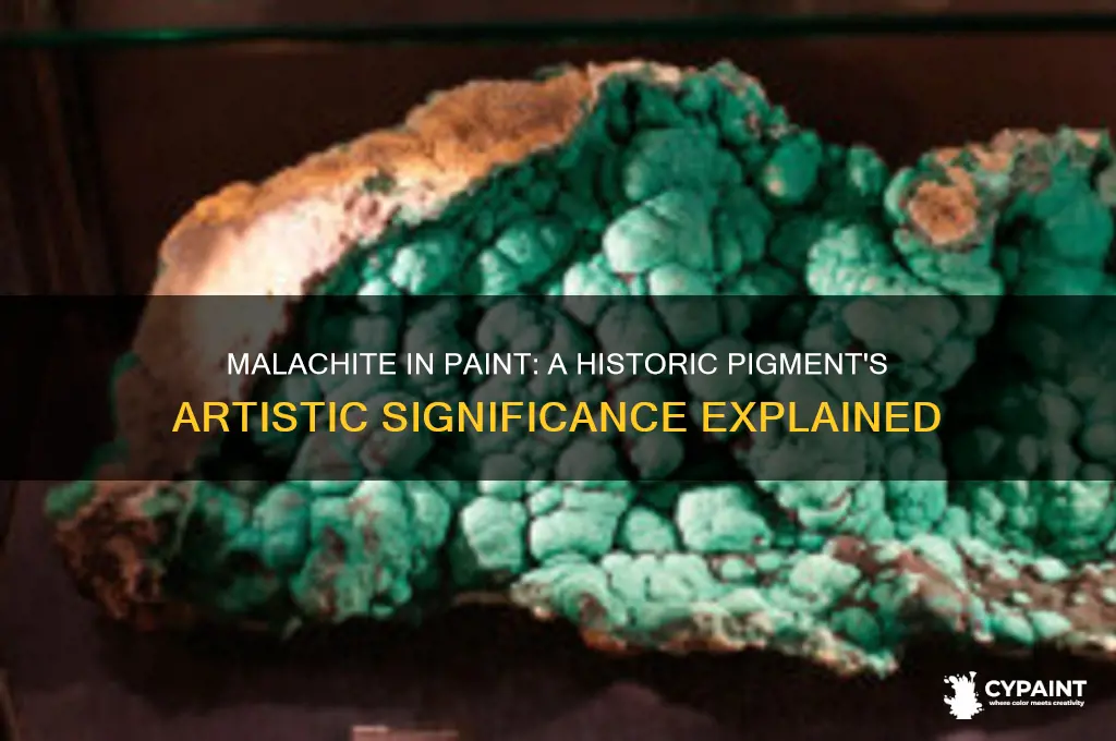 Malachite In Paint: A Historic Pigment's Artistic Significance ...