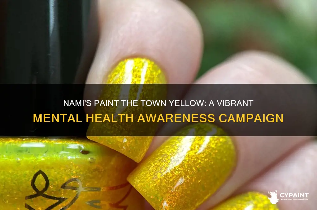 Nami's Paint The Town Yellow: A Vibrant Mental Health Awareness ...