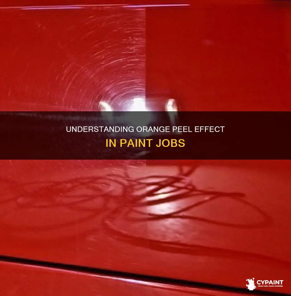 What Is Orange Peel In Paint