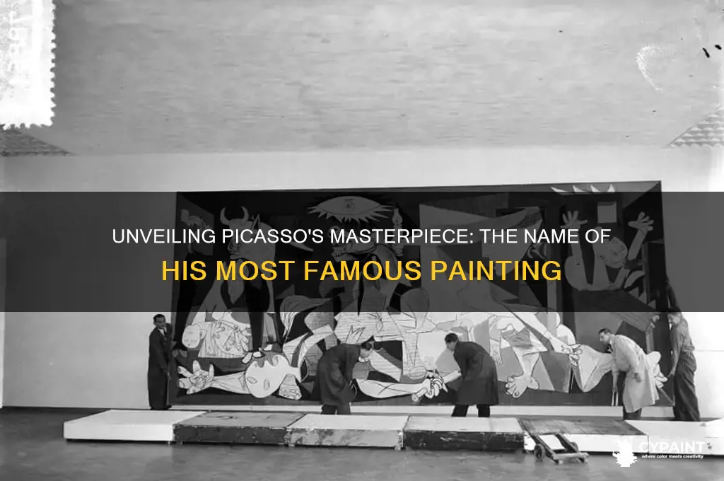Unveiling Picasso's Masterpiece: The Name Of His Most Famous Painting ...