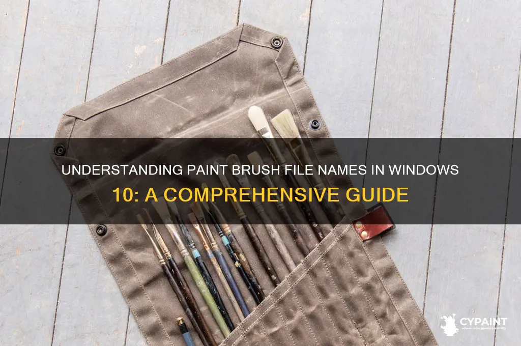 Understanding Paint Brush File Names In Windows 10: A Comprehensive ...