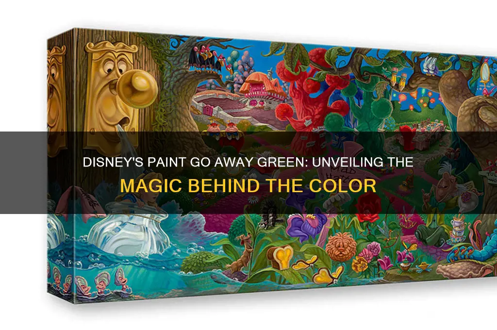 Disney's Paint Go Away Green: Unveiling The Magic Behind The Color ...