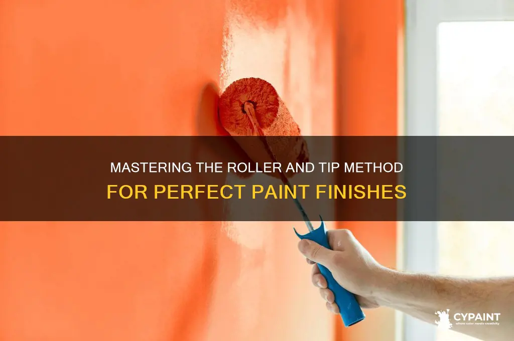 Mastering The Roller And Tip Method For Perfect Paint Finishes | CyPaint