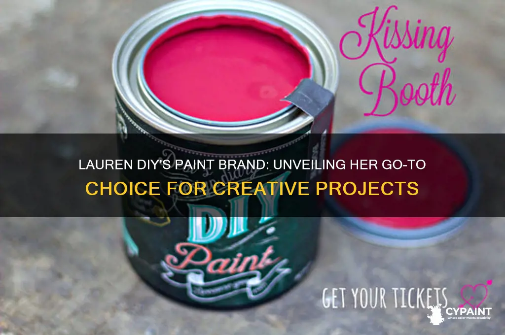 Lauren Diy's Paint Brand: Unveiling Her Go-To Choice For Creative ...