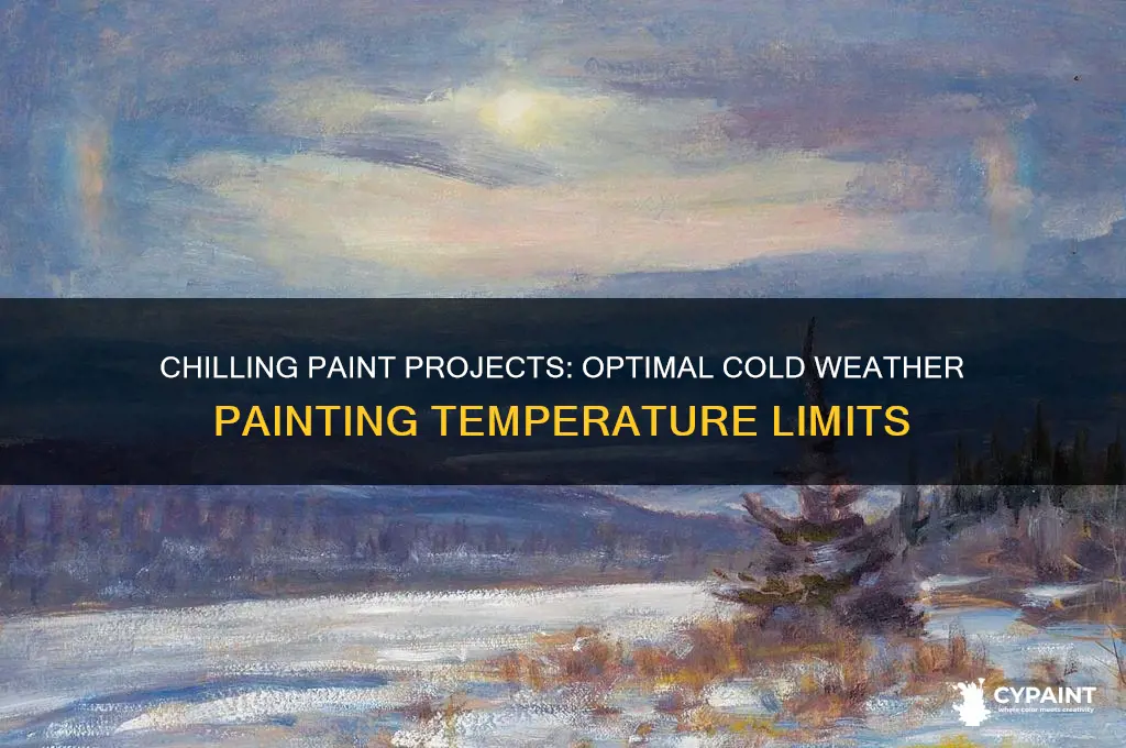 Chilling Paint Projects: Optimal Cold Weather Painting Temperature ...