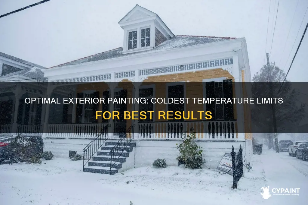 Optimal Exterior Painting: Coldest Temperature Limits For Best Results ...