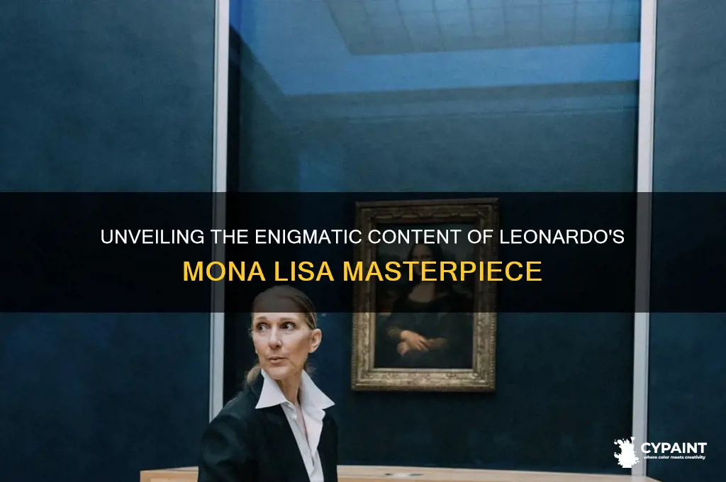 Unveiling The Enigmatic Content Of Leonardo's Mona Lisa Masterpiece ...