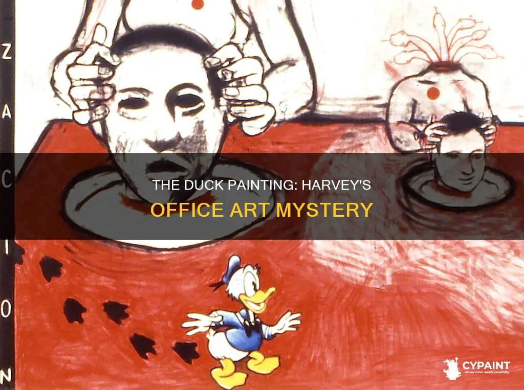The Duck Painting: Harvey's Office Art Mystery | CyPaint