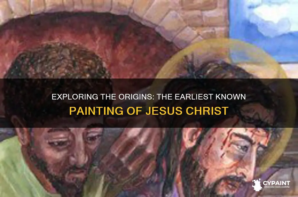Exploring The Origins: The Earliest Known Painting Of Jesus Christ ...