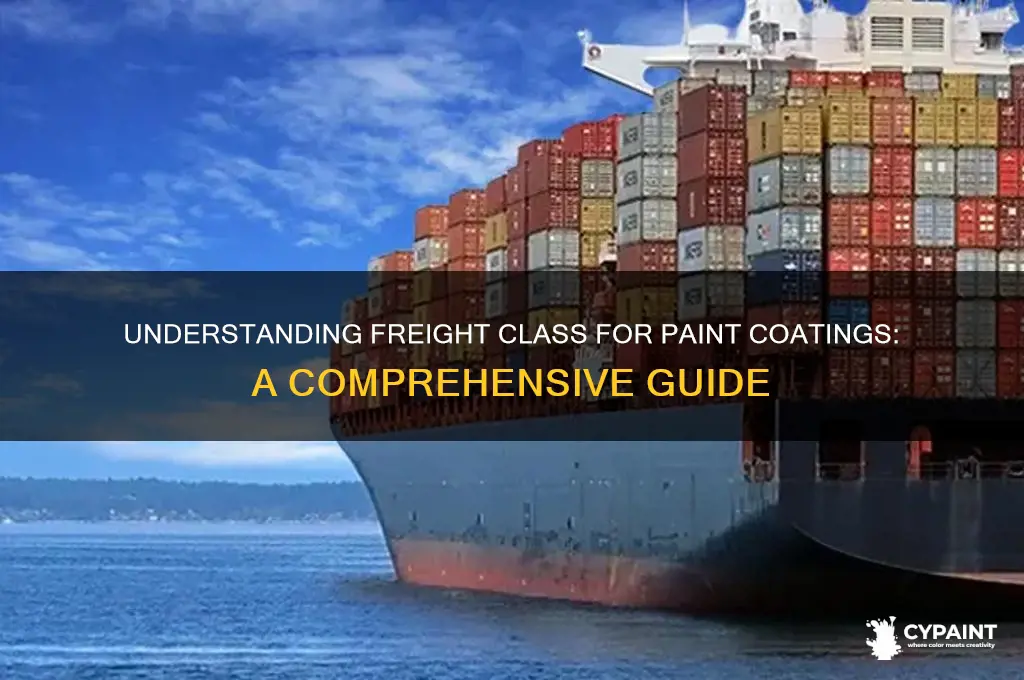 Understanding Freight Class For Paint Coatings: A Comprehensive Guide ...