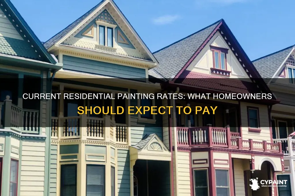 Current Residential Painting Rates: What Homeowners Should Expect To ...
