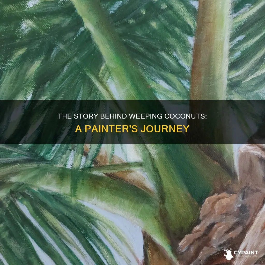 The Story Behind Weeping Coconuts: A Painter's Journey | CyPaint