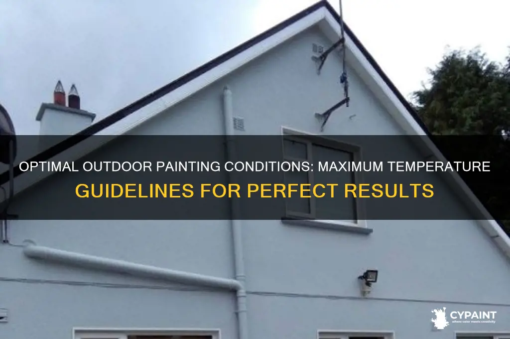 Optimal Outdoor Painting Conditions: Maximum Temperature Guidelines For ...