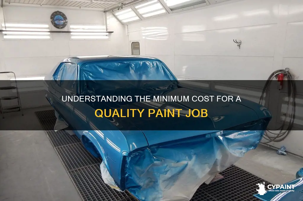 Understanding The Minimum Cost For A Quality Paint Job | CyPaint