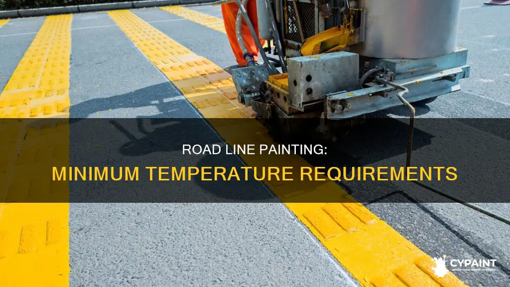 Road Line Painting: Minimum Temperature Requirements | CyPaint