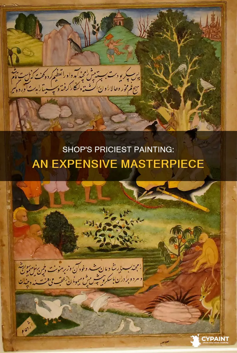 Shop's Priciest Painting: An Expensive Masterpiece | CyPaint
