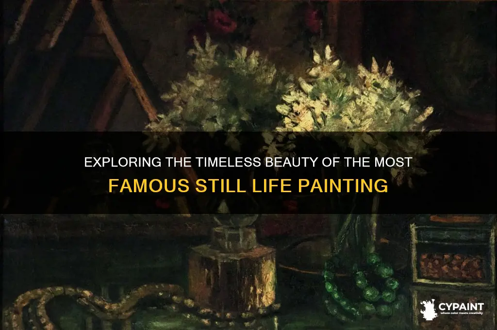 Exploring The Timeless Beauty Of The Most Famous Still Life Painting ...