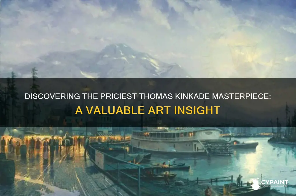Discovering The Priciest Thomas Kinkade Masterpiece: A Valuable Art ...