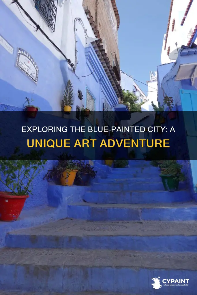 Exploring The Blue-Painted City: A Unique Art Adventure | CyPaint