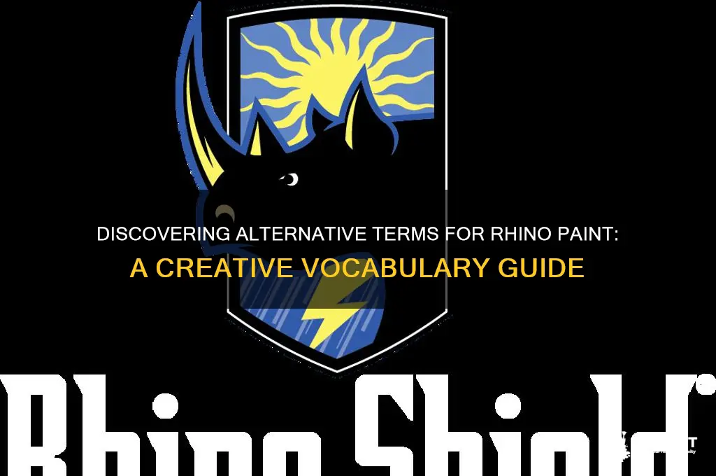 Discovering Alternative Terms For Rhino Paint: A Creative Vocabulary ...