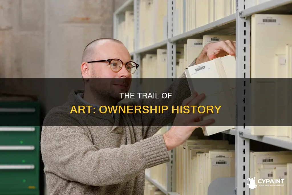 The Trail Of Art: Ownership History | CyPaint
