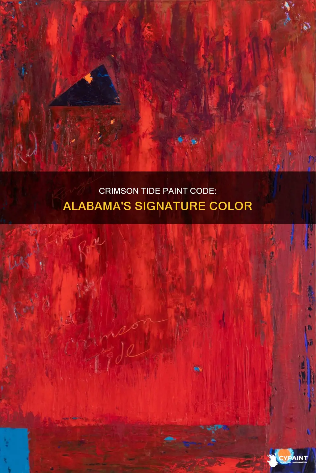 Crimson Tide Paint Code: Alabama's Signature Color | CyPaint