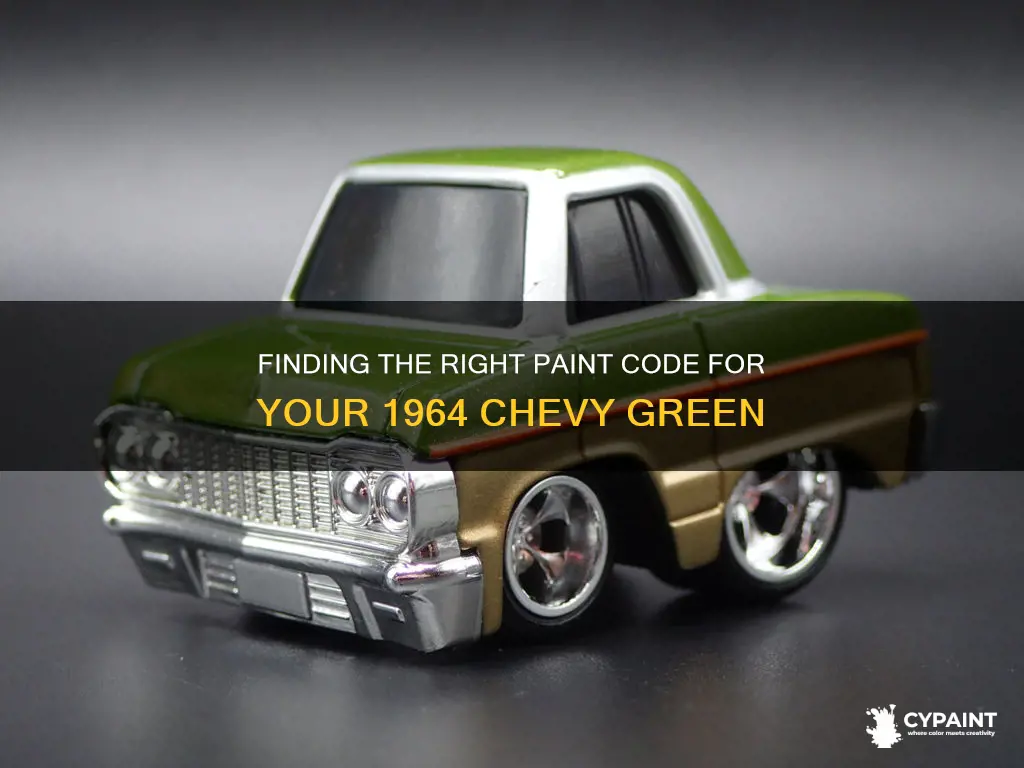 Finding The Right Paint Code For Your 1964 Chevy Green | CyPaint