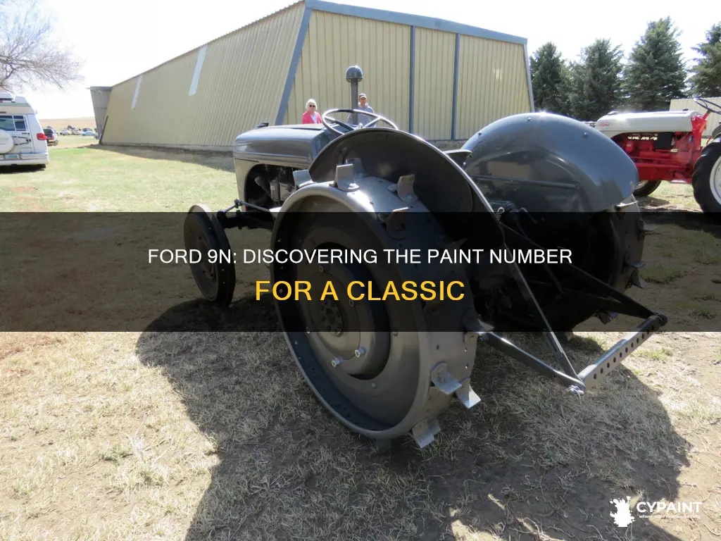 Ford 9N: Discovering The Paint Number For A Classic | CyPaint