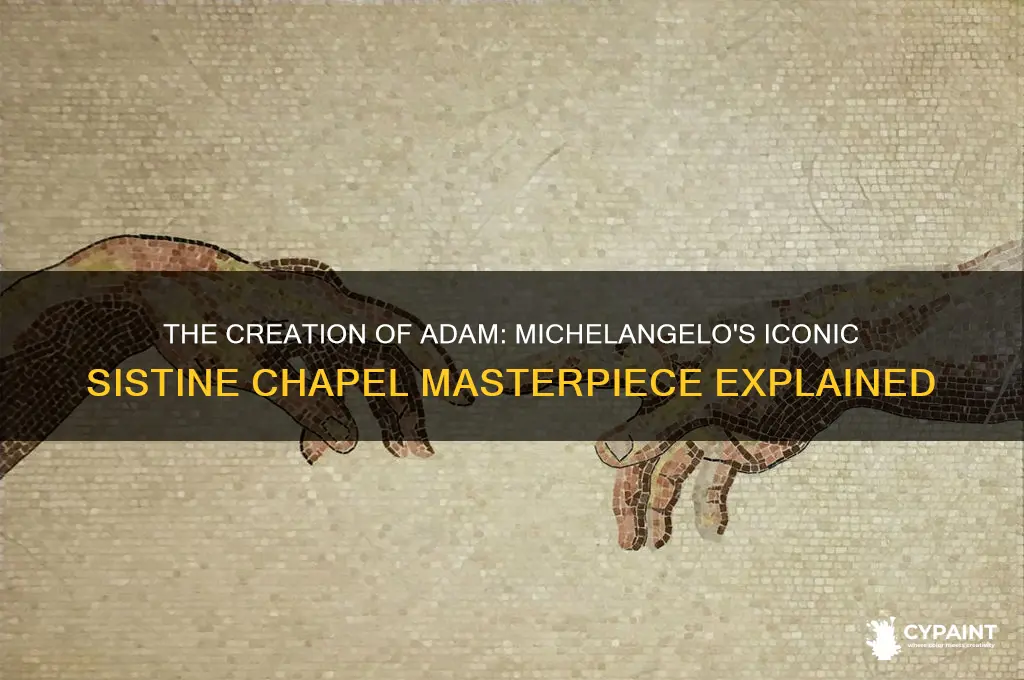 The Creation Of Adam: Michelangelo's Iconic Sistine Chapel Masterpiece ...
