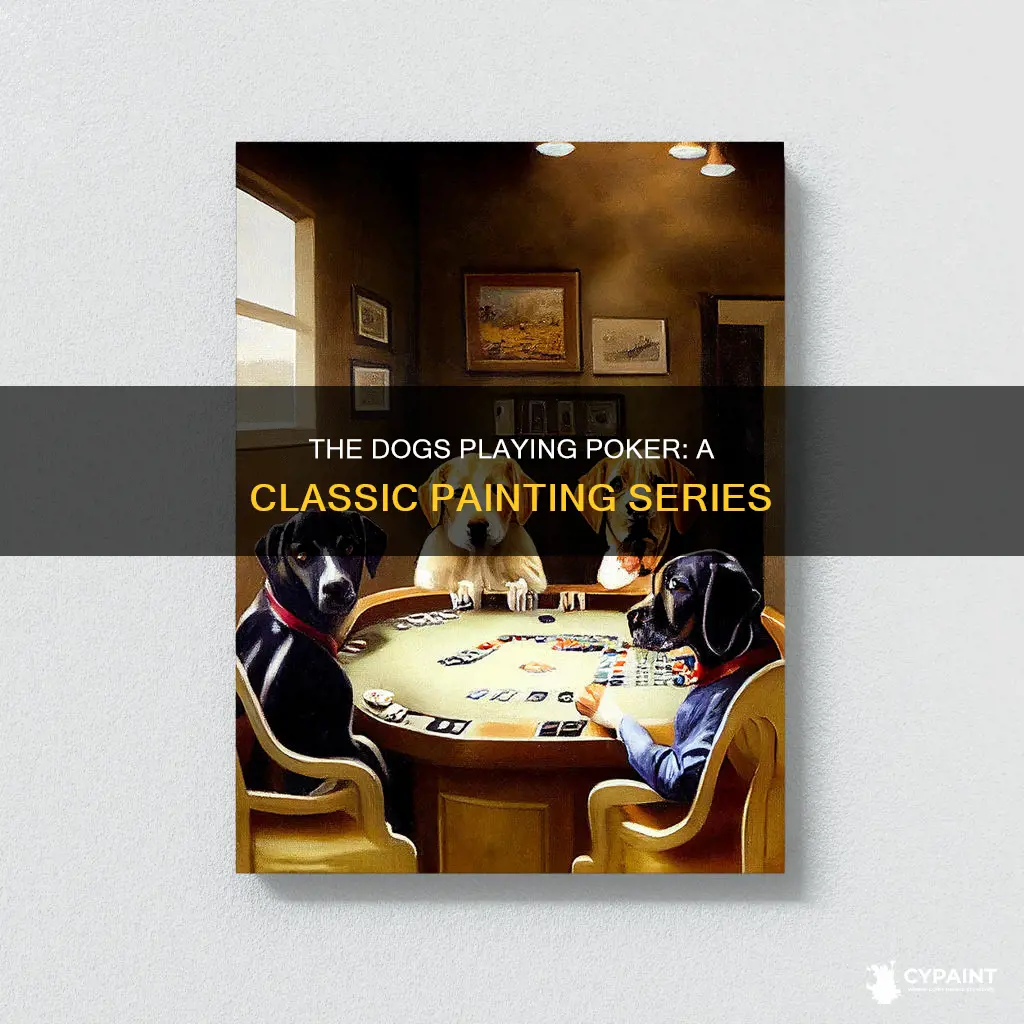 The Dogs Playing Poker: A Classic Painting Series | CyPaint