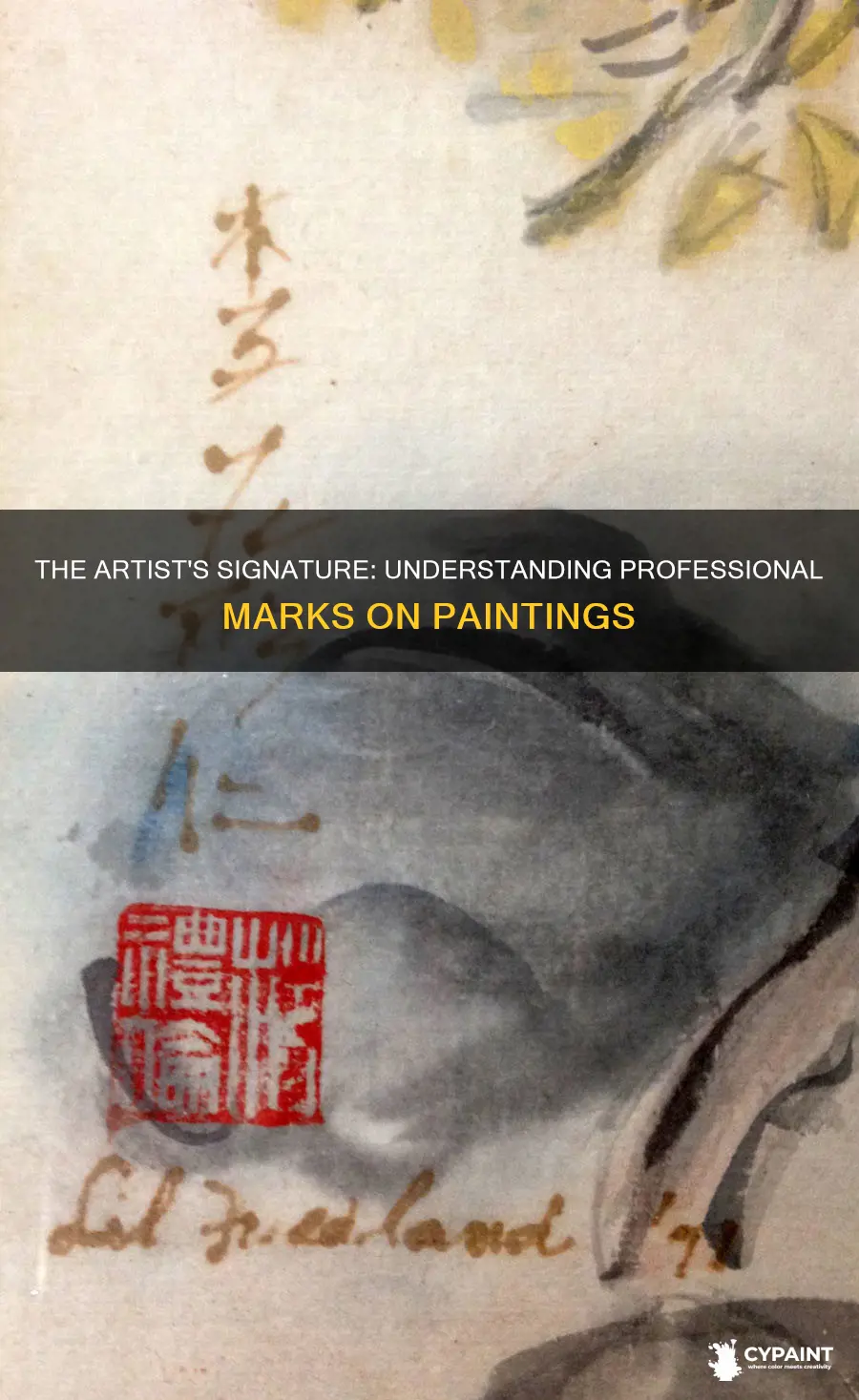The Artist's Signature: Understanding Professional Marks On Paintings ...