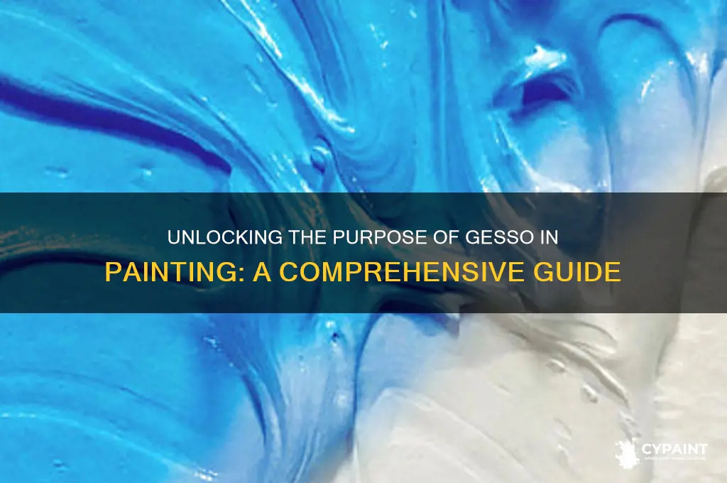 Unlocking The Purpose Of Gesso In Painting: A Comprehensive Guide | CyPaint