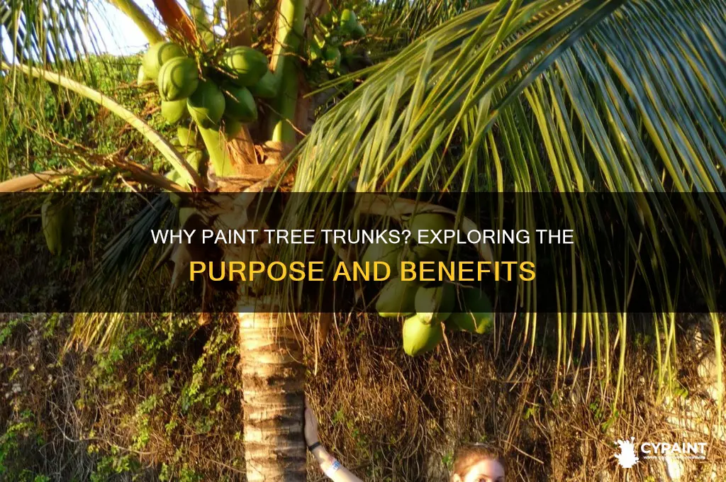 Why Paint Tree Trunks? Exploring The Purpose And Benefits | CyPaint