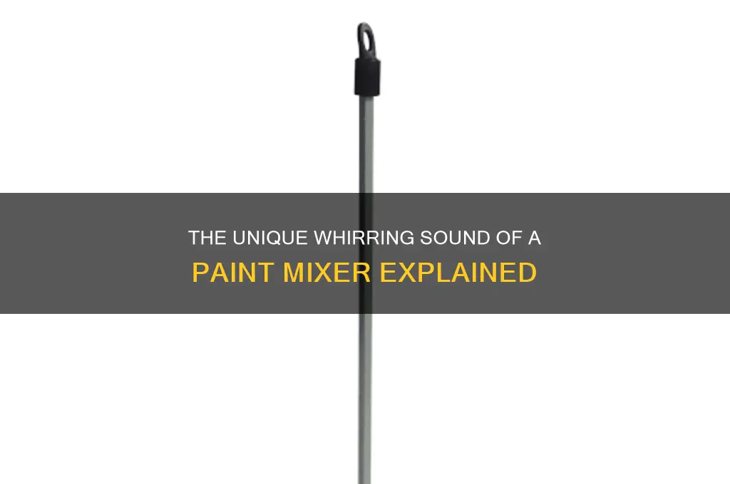 The Unique Whirring Sound Of A Paint Mixer Explained | CyPaint