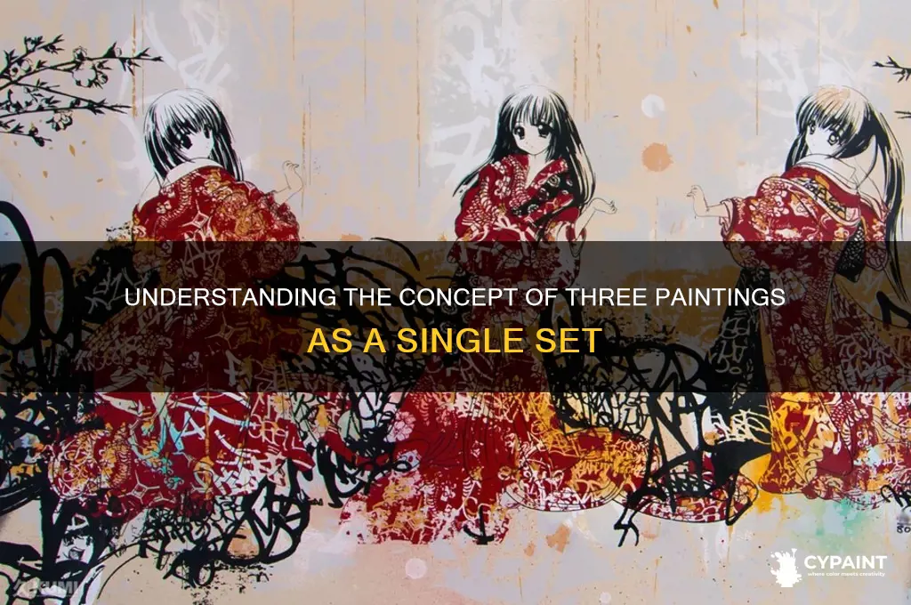 Understanding The Concept Of Three Paintings As A Single Set | CyPaint