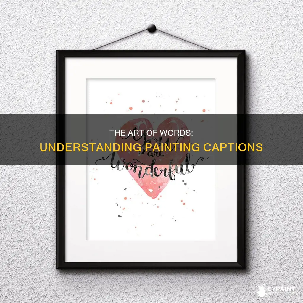 The Art Of Words: Understanding Painting Captions | CyPaint