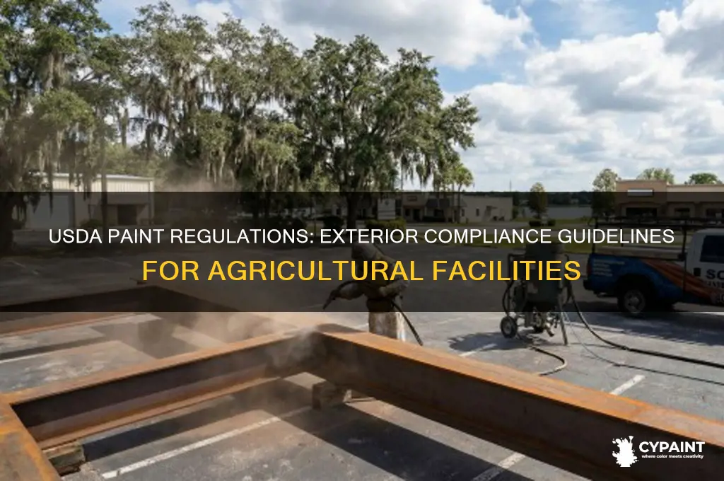 Usda Paint Regulations: Exterior Compliance Guidelines For Agricultural ...