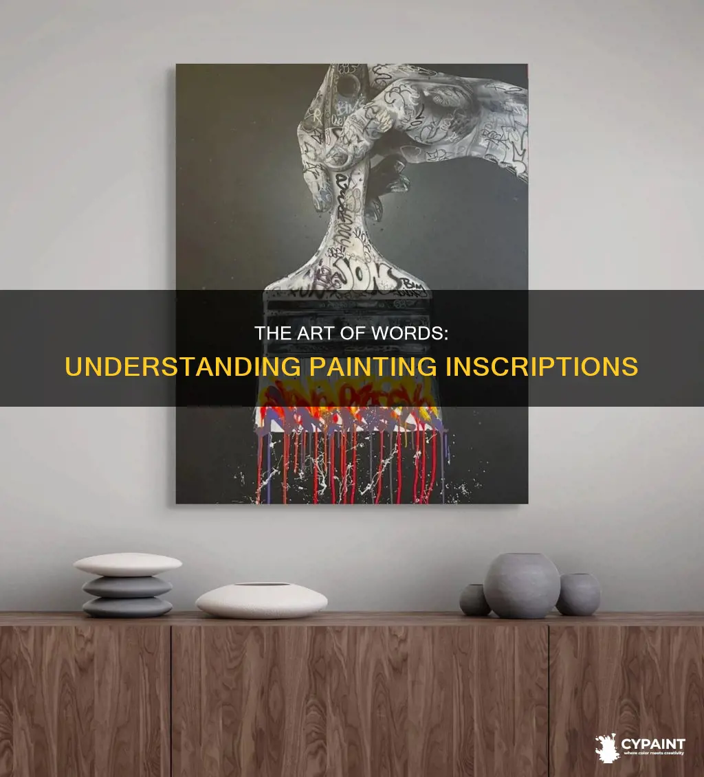 The Art Of Words: Understanding Painting Inscriptions | CyPaint