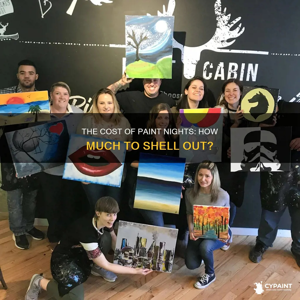 The Cost Of Paint Nights: How Much To Shell Out? | CyPaint
