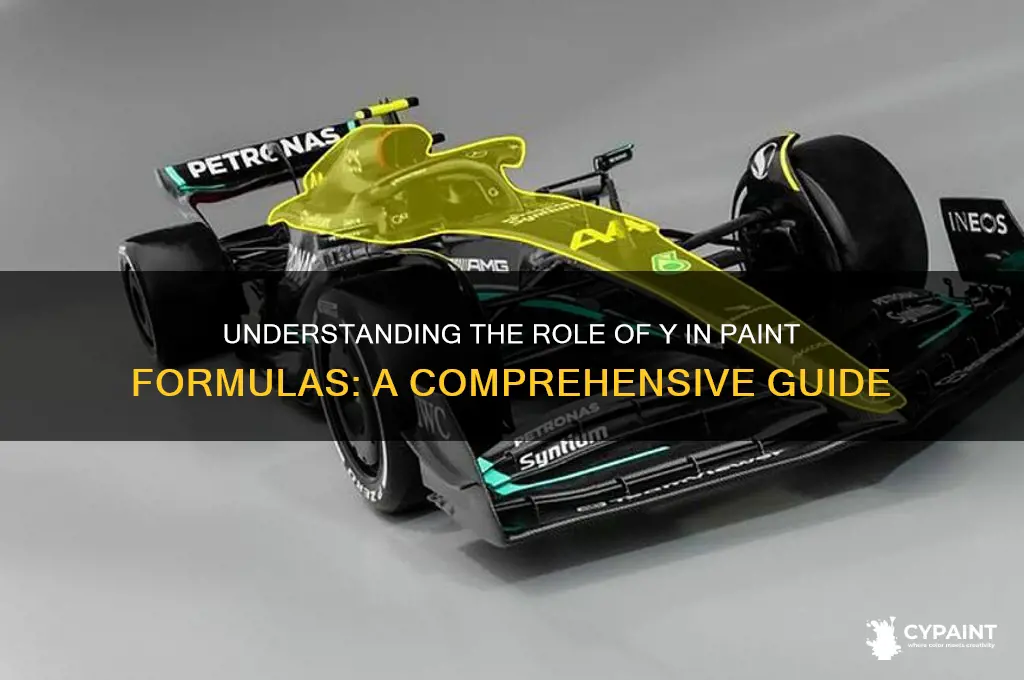 Understanding The Role Of Y In Paint Formulas: A Comprehensive Guide ...