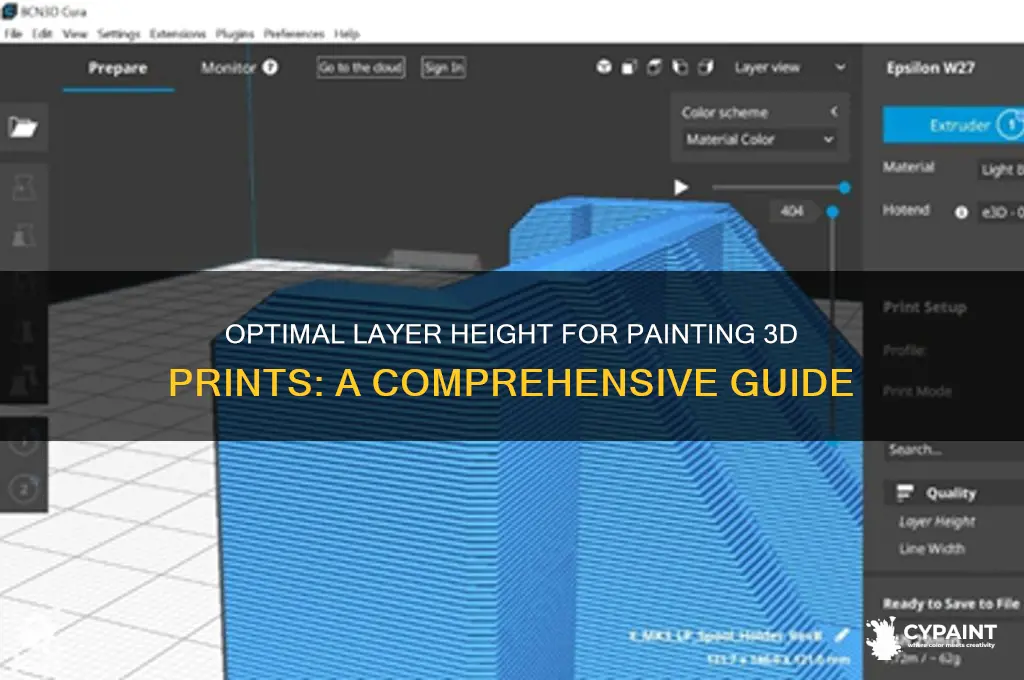 Optimal Layer Height For Painting 3D Prints: A Comprehensive Guide ...