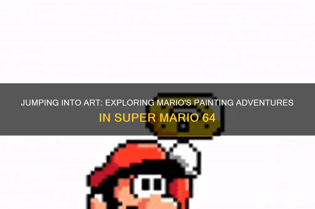 Jumping Into Art: Exploring Mario's Painting Adventures In Super Mario ...