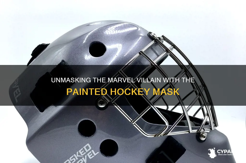 Unmasking The Marvel Villain With The Painted Hockey Mask | CyPaint
