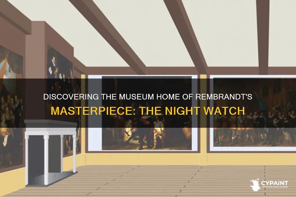 Discovering The Museum Home Of Rembrandt's Masterpiece: The Night Watch ...